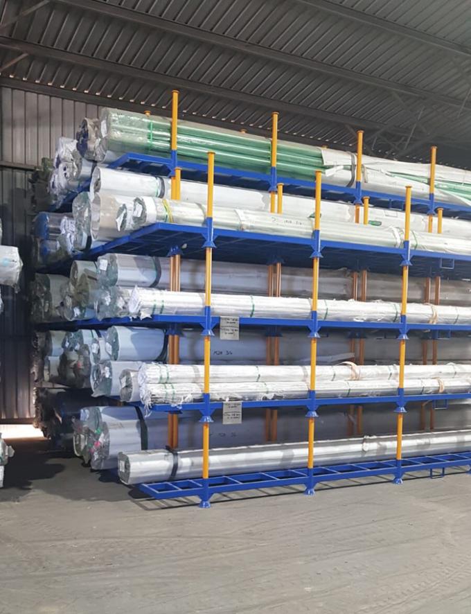 Heavy Duty Steel Stackable Stillages Post Pallet Space Saving With ...