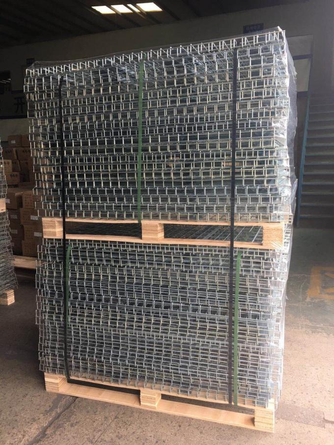 Warehouse Storage Wire Mesh Decking Wide Use Pallet Racking Decking Boards