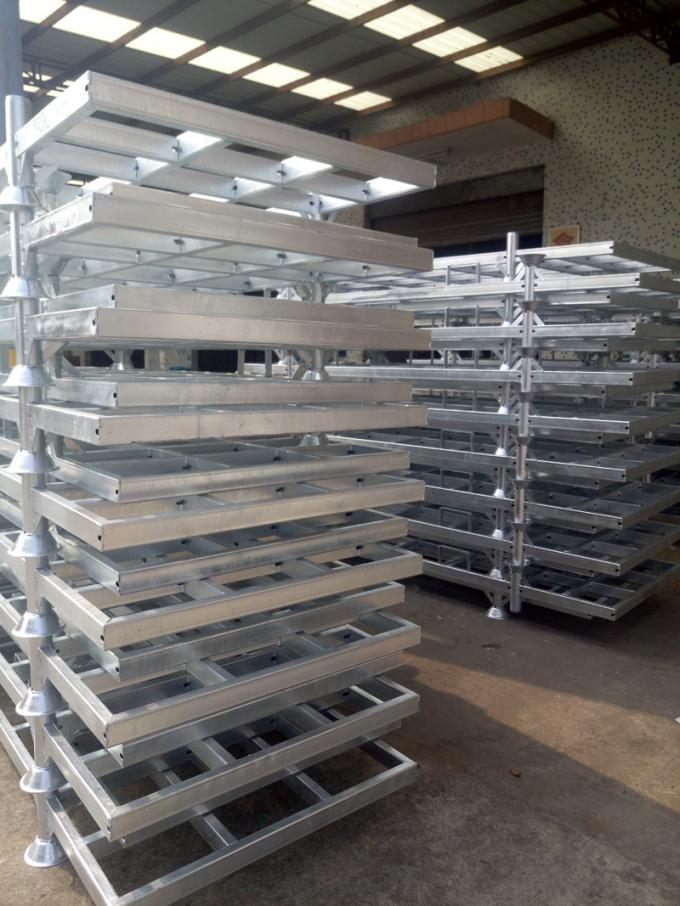 Galvanized Stackable Stillages Durable Post Industrial Pallet Racks ...