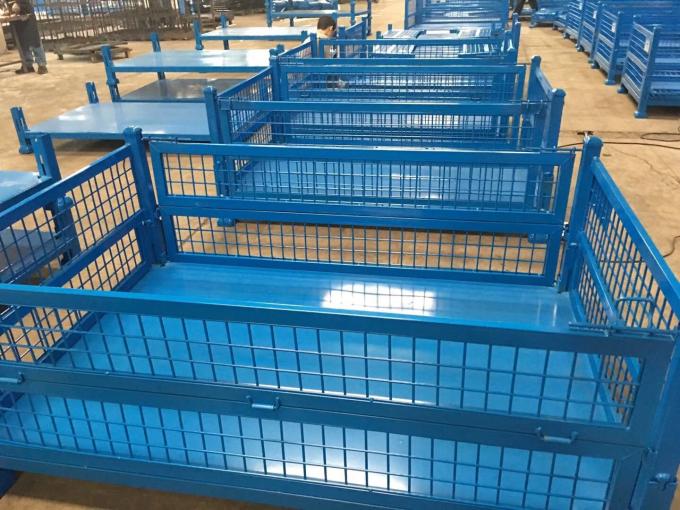 2000KG Capacity Stacking Metal Storage Stillages For Automotive Industry