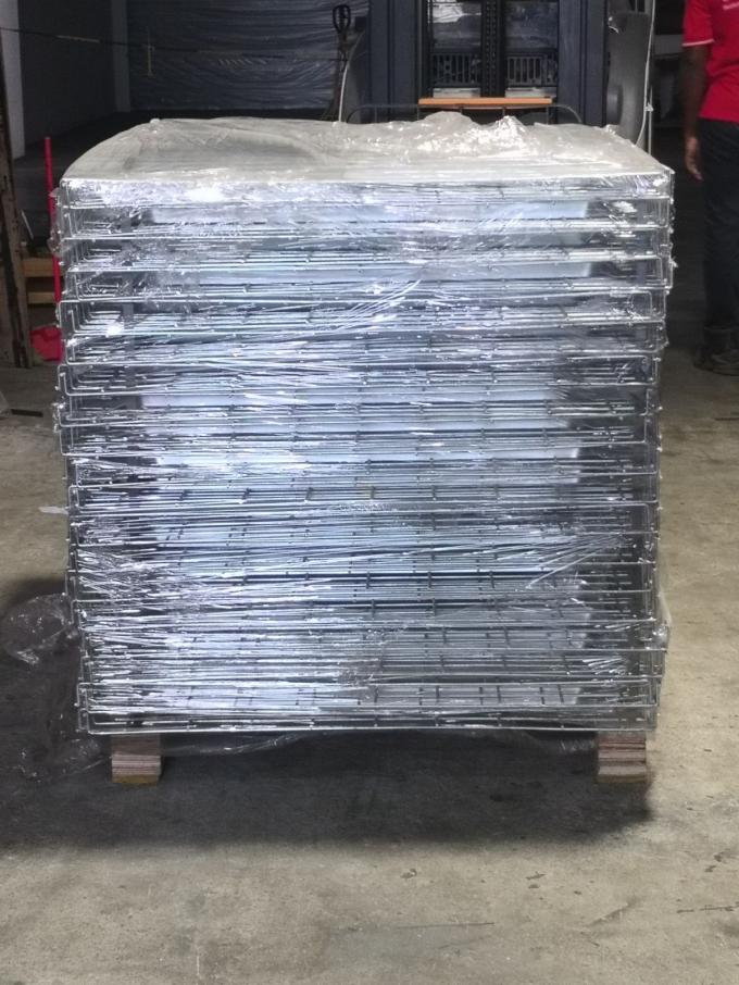 Industrial Pallet Rack Wire Decking Rigid Metal Steel Wire Deck Panels