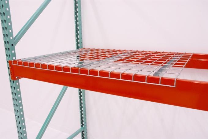 U Channel Wire Mesh Decking Detachable For Selective Pallet Rack System