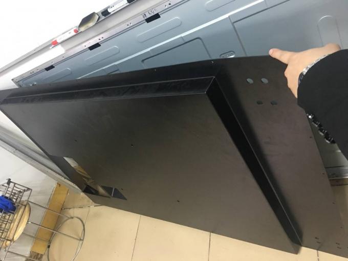 Custom Thermoform Plastic Sheets For Vacuum Forming Black LCD Tv Back Cover