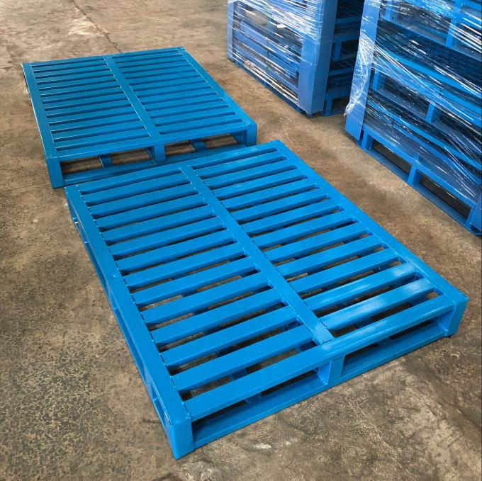 Durable Galvanised Steel Pallets Outdoor Rust - Proof Wire Cage Pallets