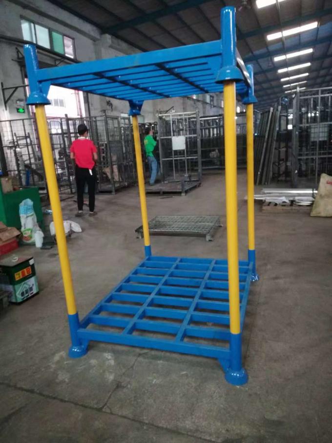 Adjustable Strong Q235 Steel Stillage Bins Portable Eco - Friendly