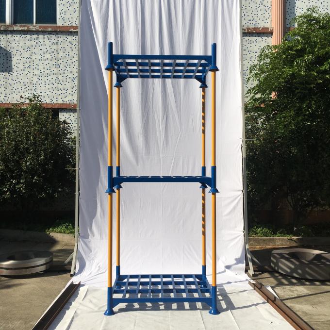 Powder Coated Stacking Steel Post Pallet Rack For Cold Storage