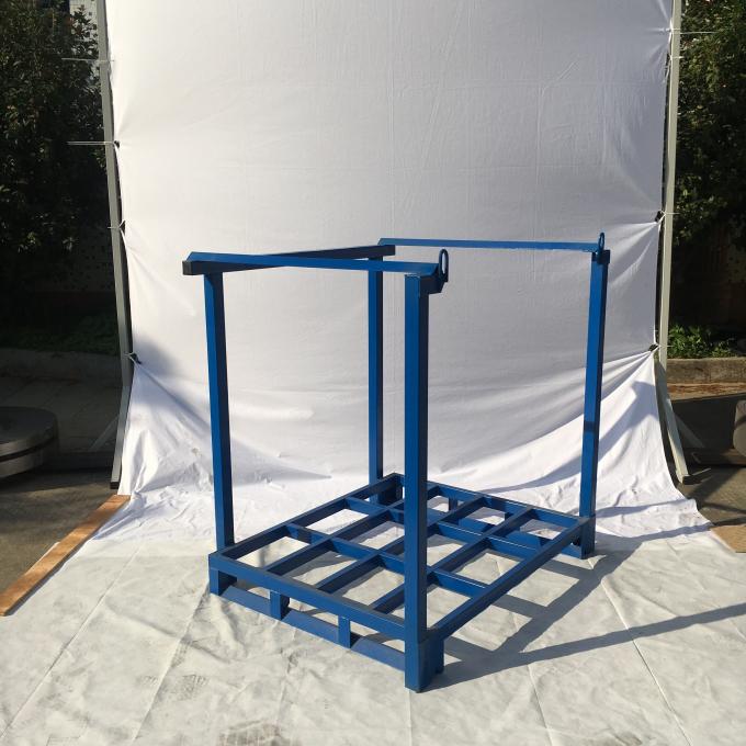 Square Steel Stillages Rack For Workshop Electro Galvanized Surface Finish