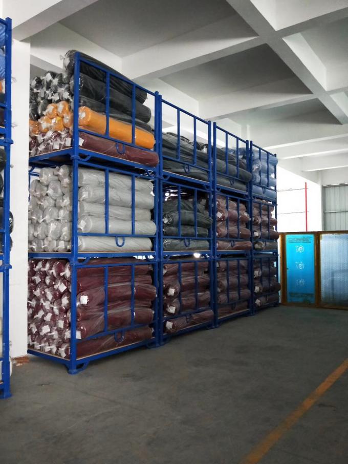 Collapsible Recyclable Fabric Roll Stillages Rack For Warehouse Anti - Skid