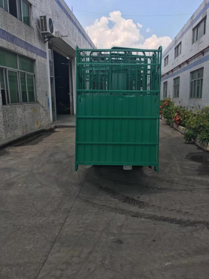 Portable Roll Container Trolley Logistic Cage With Layers Loading ...